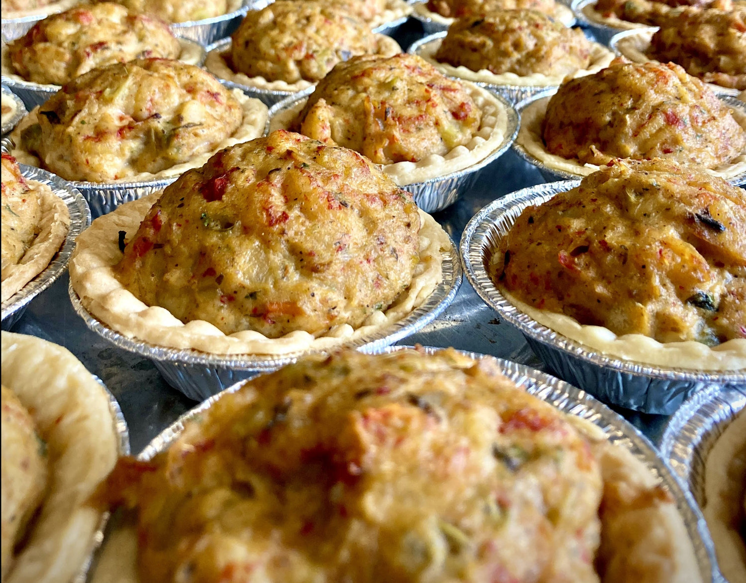Mini Crawfish Pies | ORLEANS BROTHERS